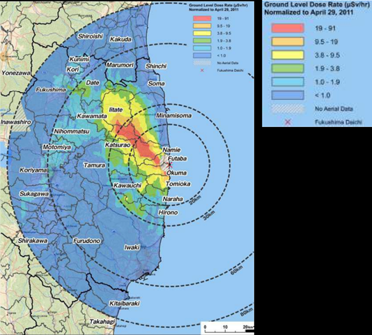 U.S.-Japan joint survey reveals high radiation beyond evacuation zone ...